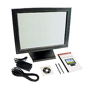 XIANXUS USB VGA Touch Screen LED Monitor POS Stand Restaurant Pub Karaok Retail 15 inch