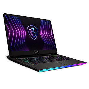 MSI Raider GE77HX 17.3" FHD 360Hz Gaming Laptop Intel Core i7-12800HX RTX3080TI 16GBDDR5 1TB NVMe SSD Win11 - Dark Grey (12UHS-074)