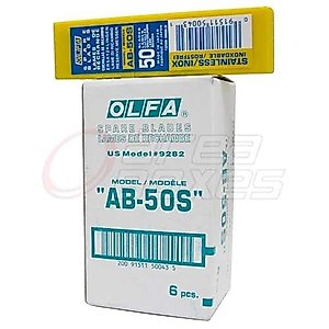 Snap-Off Utility Blade, 9mm W, PK50