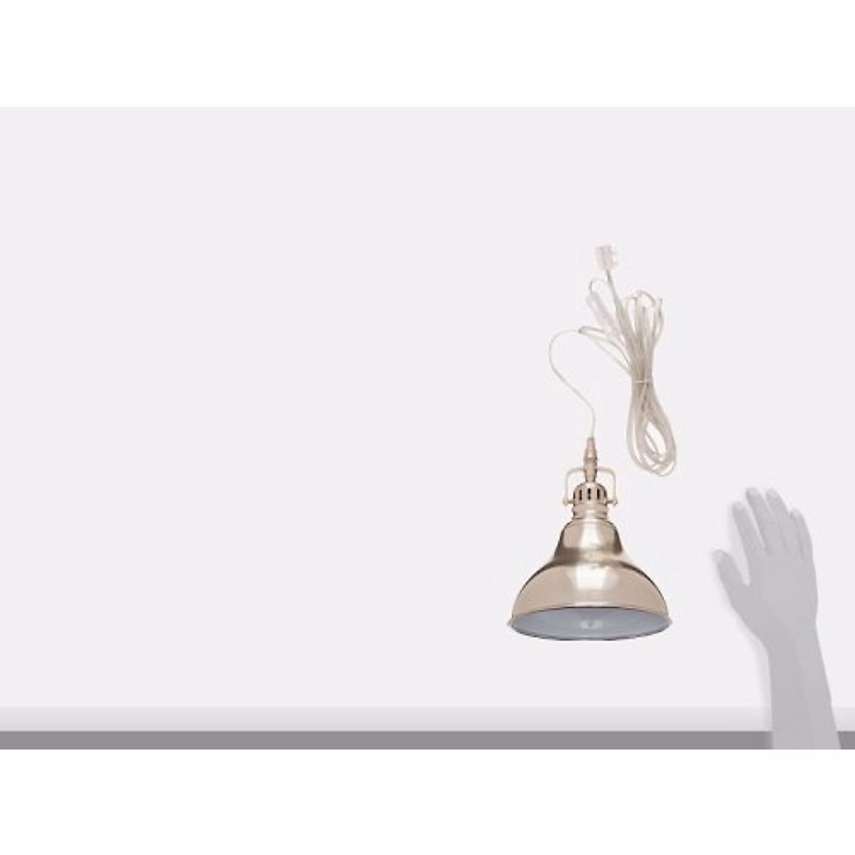 Globe Electric 65440 1LGT 1-Light Steel PlugIn Pendant