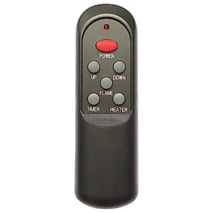 LifeSmart LifePro Ultimate 1500 Watts Electric Infrared Quartz Space Heater with Remote and 8 Heating Elements for Indoor Use, Brown Oak Wood