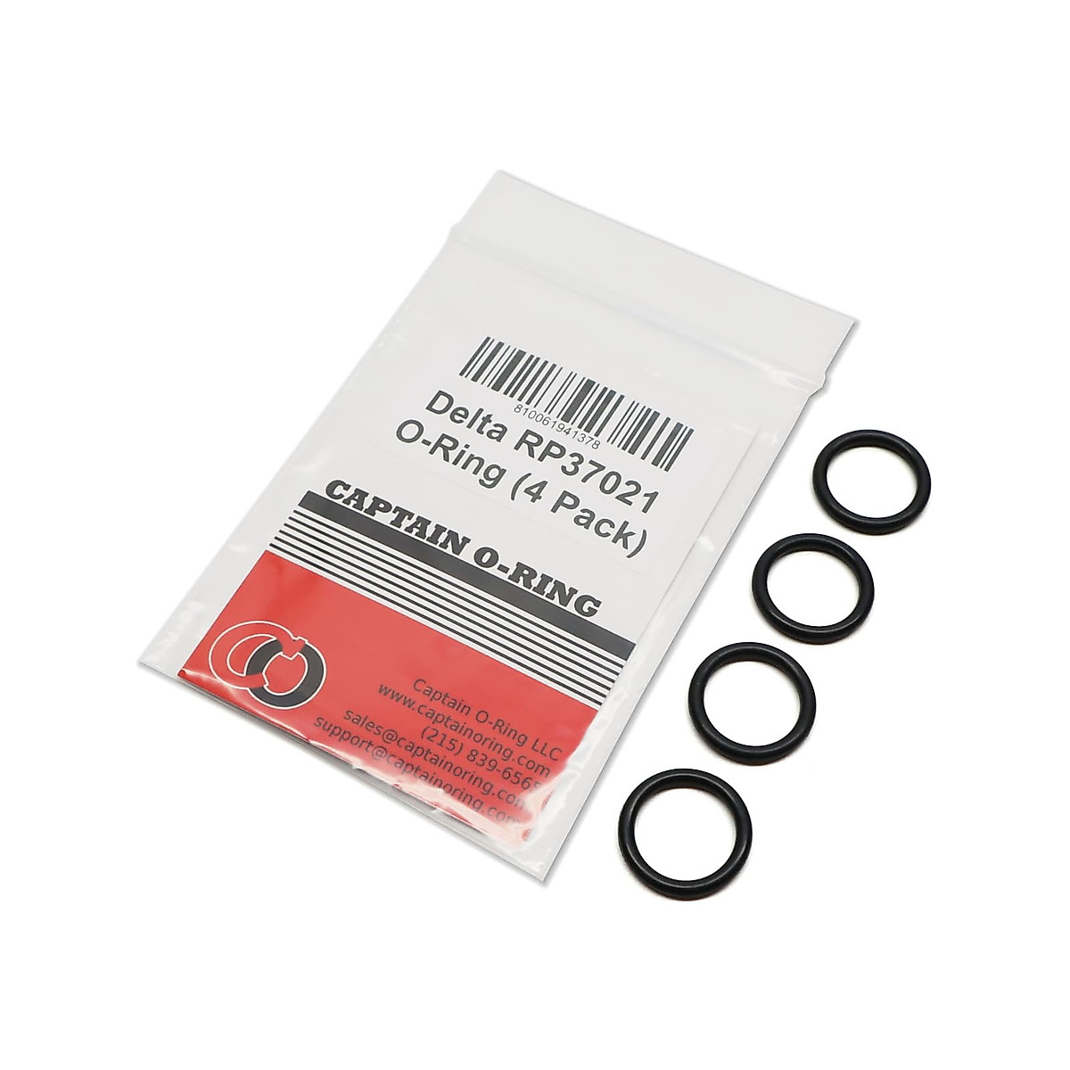 Captain O-Ring – Replacement RP37021 Orings for Delta Victorian Faucet (4 Pack)