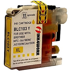 INK4WORK 24-Pack Compatible Replacement for Brother LC103XL LC-103XL Ink Cartridge DCP-J152W MFC-J245 MFC-J285DW MFC-J450DW MFC-J470DW MFC-J475DW MFC-J650DW MFC-J870DW MFC-J875D