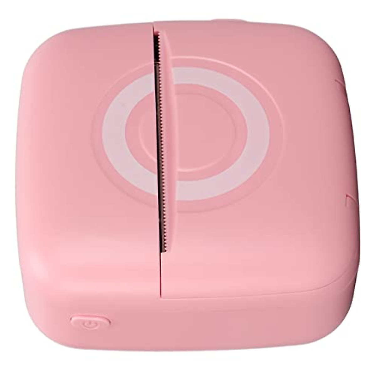 Cosiki Mini Printer, Portable Printer Mini Portable Wireless for Household for Office(Pink)
