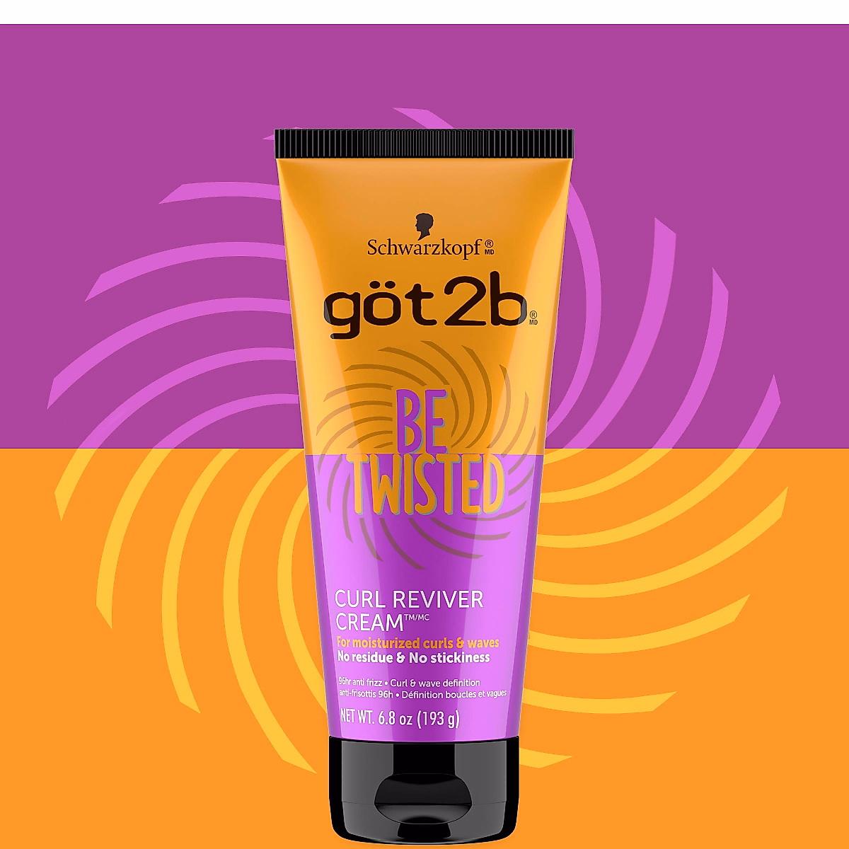 GOT 2B Be Twisted Curl Reviver Cream 6.8 Ounce
