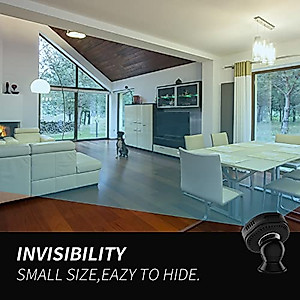 Mini Spy Hidden Camera WiFi Nanny Cam with App 1080P HD Small Wireless Portable Home Security Cameras Covert with Night Vision Motion Detection Built in Battery 32Gb SD Card for Home Indoor Outdoor