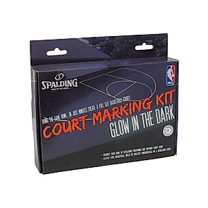 Spalding Basketball Court Marking Kit ~ Glow in The Dark Bundle
