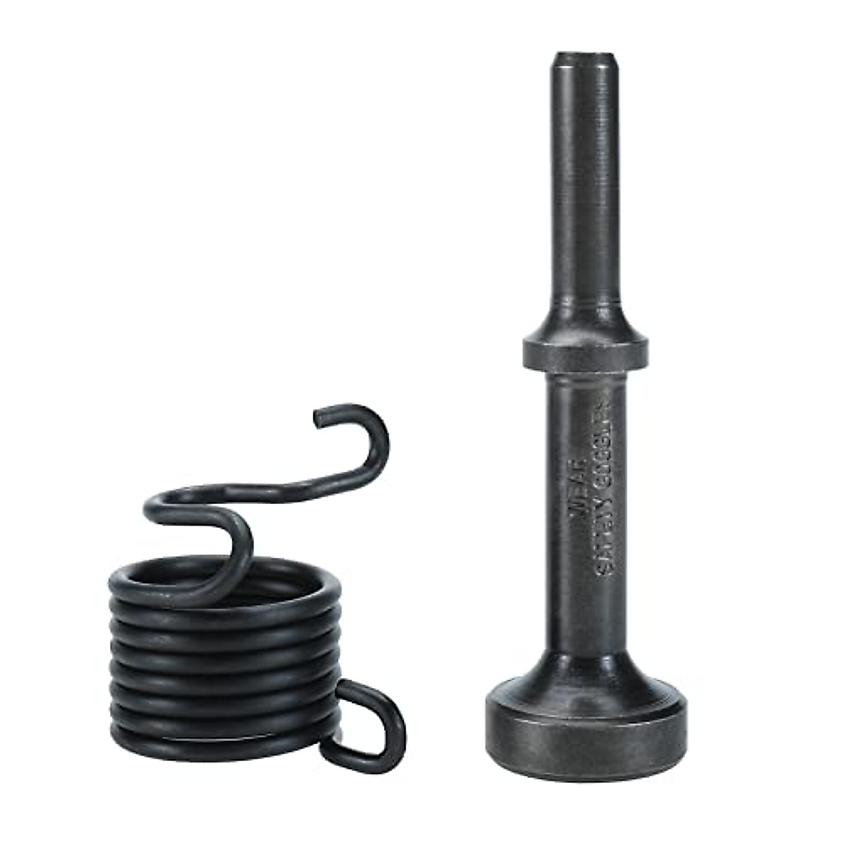 YaeTek 10 Pcs Air Hammer Pneumatic Chisels Tools including 9pcs 0.401'' Shank Smoothing Pneumatic Air Hammer Chisels Bits and High Carbon Steel Spring