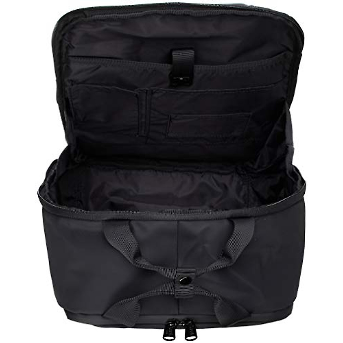 anello(アネロ) Men's Multifunction Square Backpack Regular, Black (Black 19-3911tcx)