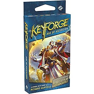 Fantasy Flight Games KeyForge Age of Ascension 1 - Pack Archon Deck Display | Fast-Paced Card Game | Strategy Game for Adults and Teens | Ages 14+ | 2 Players | Average Playtime 45 Minutes | Made