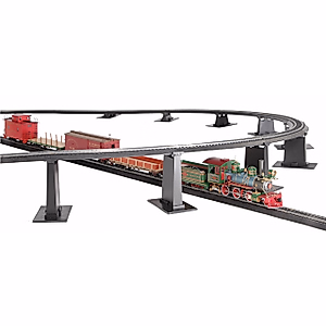 Bachmann Trains 18 PC. E-Z TRACK GRADUATED PIER SET - For Use with HO or On30 Scale E-Z Track , White