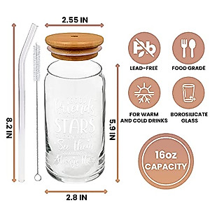 Gifts for Friends Female - Friendship Gifts for Women Friends, Gifts for Best Friends Women, Bestie Gifts for Women, BFF Gifts - Best Friend Birthday Gifts for Women Friendship - 16 Oz Can Glass