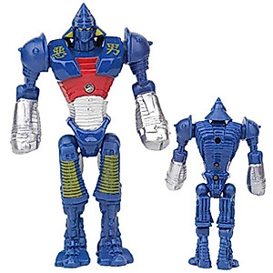 HUINENGYUAN 8Pcs/Set 13cm Action Figures Toys Real Steel Atom Movie Zeus Twin Cities Midas Doll Model Anime Robot Model Toys Chilren Gift