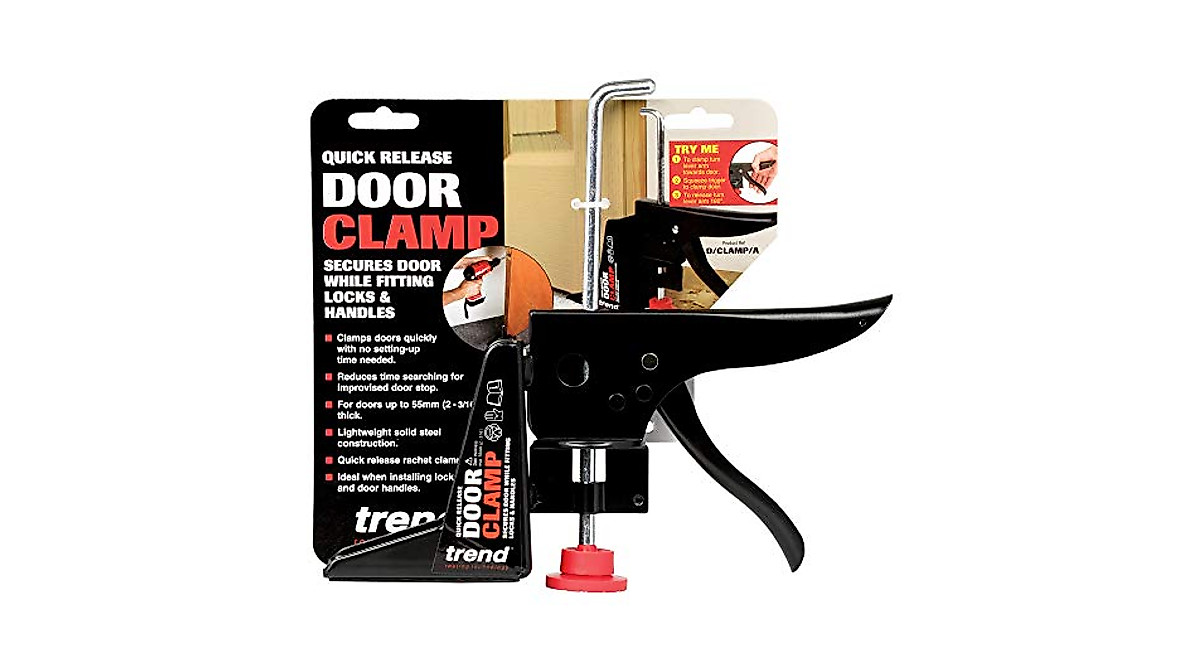 Efficient Door Installation with Trend Quick Release Clamp