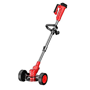 Youngy Bilateral Wheel for Electric Grass Trimmer for Improving Work Efficiency Garden Lawn Mower Accessories Easy to Install Lawn Mower Accessories