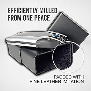 VONETTI Alpha Shield Grande - Premium RFID Signal Blocker Box - Smart Car Key Faraday Signal Protector, Keyless Go RFID Blocking Case, Crypto Wallet Safe Box, Signal Blocker Faraday Tin (Black)