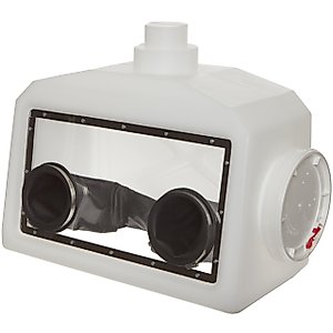 SP Bel-Art Portable Glove Box System with Gloves and Clamping Rings; 27 x 13 x 22 in. (H50028-2000)