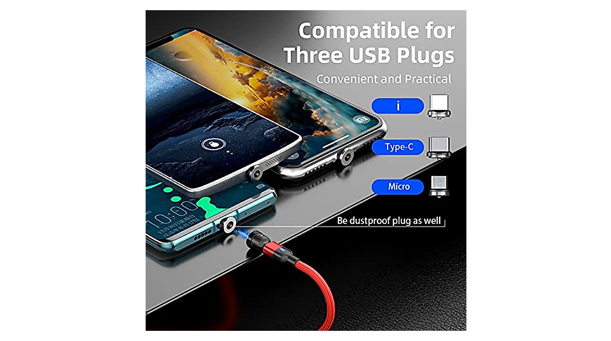 Magnetic Connector Tips Pack for Type C Android Devices | Bojianxin