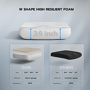 Frylr Heavy Duty Office Chair - Ergonomic Plus Size Desk Chair for Home Office Use, Supportive Mesh Design for Big and Tall People, 400lbs Capacity, Khaki