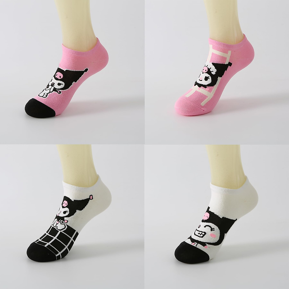 Anime Cosplay Socks Cartoon Cosplay 5pcs/Set Women Girls Socks Anime Merch (kuluomi Socks)¡­
