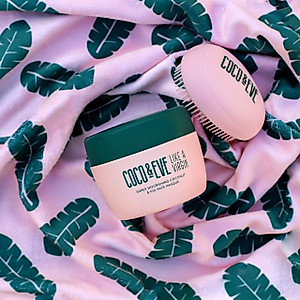 Coco & Eve Hair Mask Bundle - Tangle Tamer, Microfiber Towel & Hair Masque for All Hair Types - With Shea Butter & Argan Oil for Hydration & Hair Repair