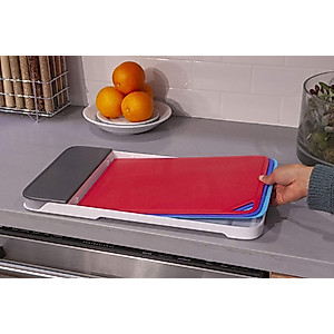 Frigidaire 11FFCHOP01 ReadyCook Cutting Board, 13.5 x 10 inch Surface, Multicolor