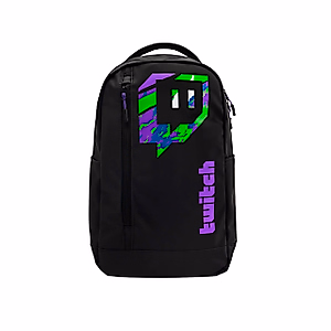 Twitch Everywhere Backpack - Rubberized Multicolor Glitch