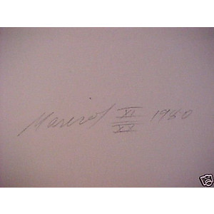 MARISOL ESCOBAR ORIG.LITHO ~CHIEF JOSEPH SPECIAL 1980