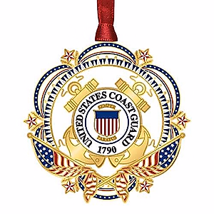 Beacon Design 62713 Patriotic United States Coast Guard 1790 Hanging Ornament…