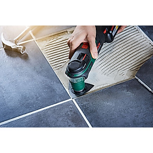 Bosch Professional 2609256F13 Sanding Pad AVZ 90 RT2 Grit 20 Starlock Accessories Black