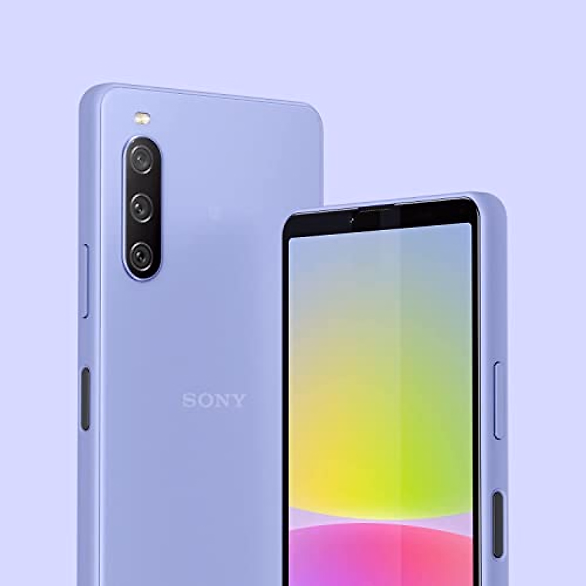 Sony Xperia 10 IV XQ-CC72 5G Dual SIM 128GB 6GB RAM Factory Unlocked (GSM Only | No CDMA - not Compatible with Verizon/Sprint) – Lavender