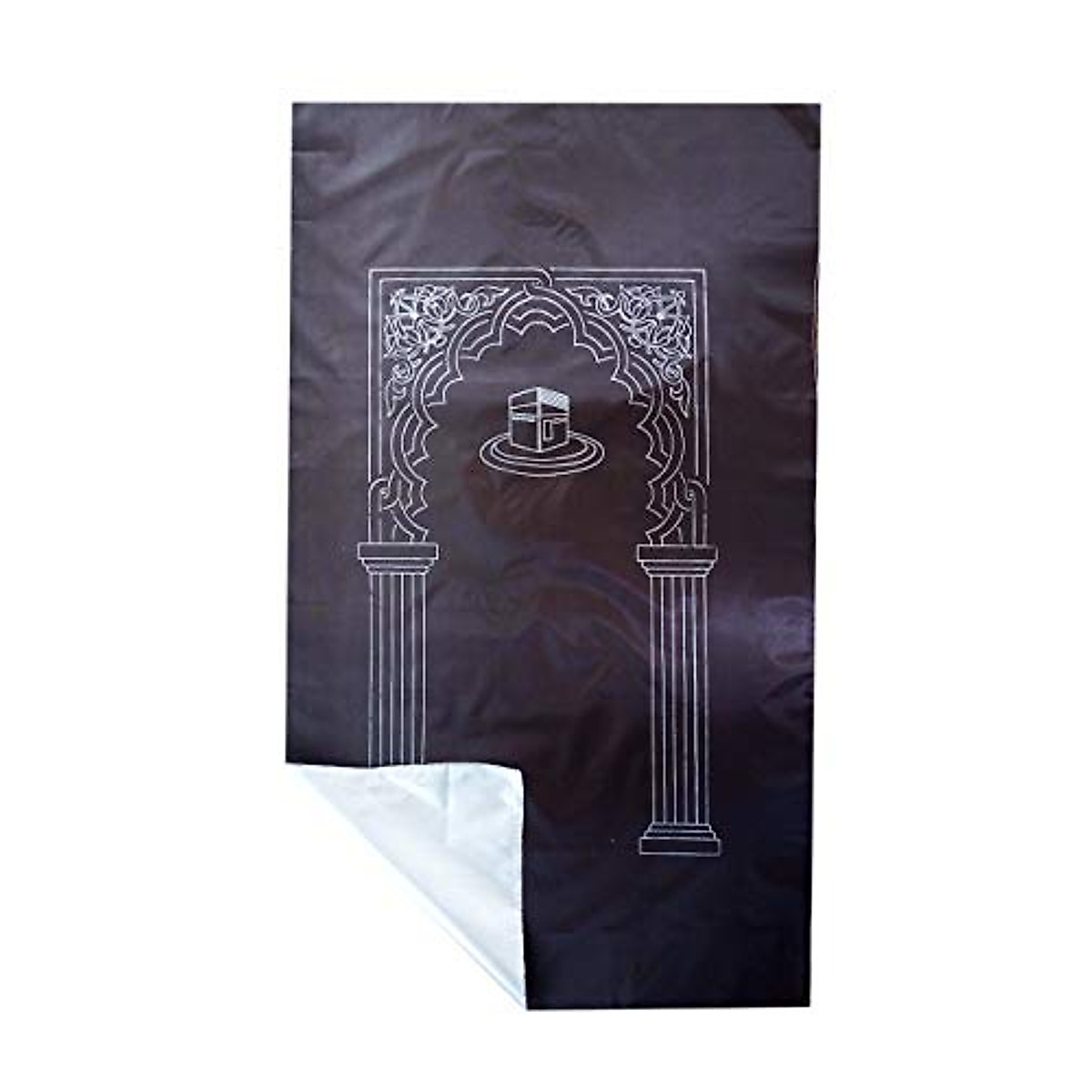 Set 8 Pockets Prayer Rug Mat Travel Portable Gift Outdoor Musallah Pads Carpet Outing Picnic Salah