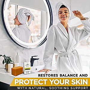 iHeart Fresh and Fragrant Citrus Lavender Soap Bar - Long Lasting Rich Creamy Lather - Face & Body Wash for Men and Women - Large 6 Ounce