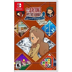 Layton's MYSTERY JOURNEY: Katrielle and the Millionaires' Conspiracy - Deluxe Edition - Nintendo Switch
