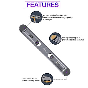 REYPAZ Notebook, Laptop Stand for Desk - Adjustable Ergonomic Aluminum Computer Holder for Laptop - Portable Laptop Holder for Home, Office Desk etc