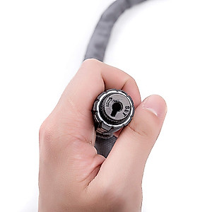 2Pcs Bicycle Four Digit Password Chain Lock Password Lock Mini Mountain Bike Lock Motorcycle Lock