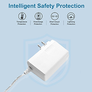 Juyoon 12V 3.5A Charger ac Adapter for Netgear Orbi WiFi System AC3000 AC2200 RBK53 RBK43 RBK20 RBW30 RBK50 RBK40 RBK852 RBK853, eero Home WiFi System A010101 A010201 A010301 Battery Charger