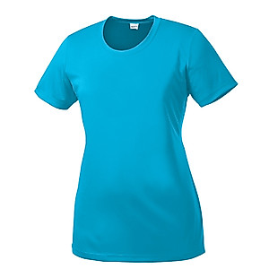 SPORT-TEK Ladies PosiCharge Competitor Tee XXL Atomic Blue