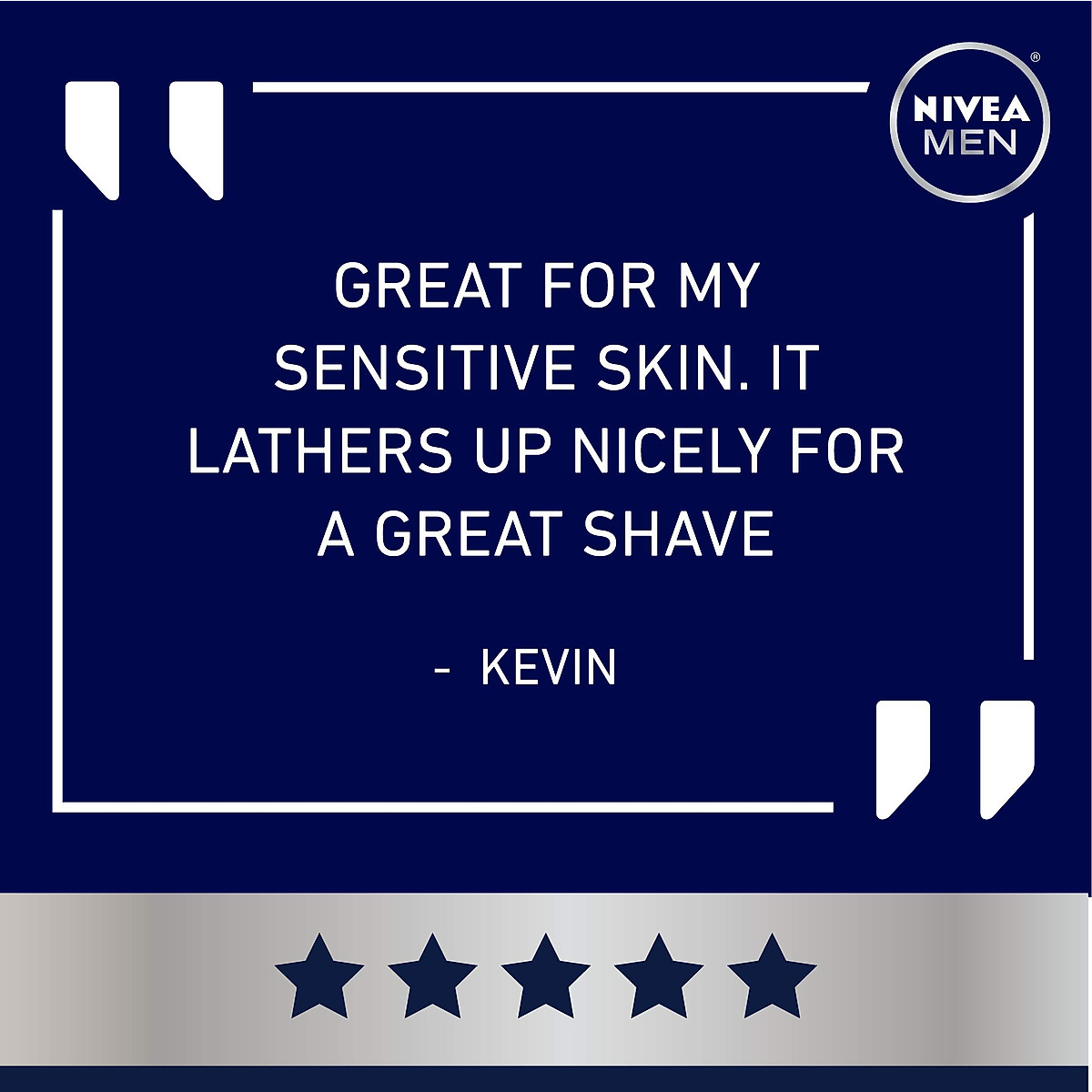 Nivea for Men Sensitive Shave Foam, 7 Ounce