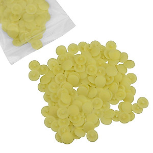 TOVOT 300PCS Beige Screw Caps Self-Tapping Decorative Screw Caps Plastic Screw Covers for Phillips Screw (0.46")
