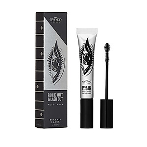 Eyeko Rock Out and Lash Out Thickening Mascara, Intense Black - Buildable Volume, Curl & Length 8ml