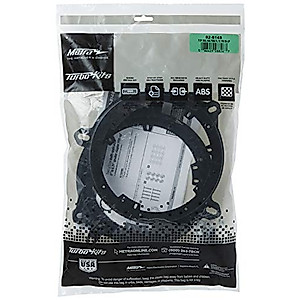 Metra 82-8148 6" to 6-3/4" Speaker Adapter for Select Toyota/Lexus/Scion 1998-Up Vehicles, Black