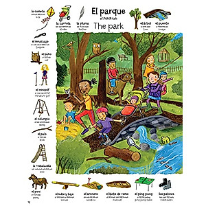 My First 1000 Spanish Words, New Edition: A Search-and-Find Book (Happy Fox Books) Seek-and-Find Adventure and Foreign Language Learning Guide - Spanish Word Association and Pronunciation for Kids 3-5