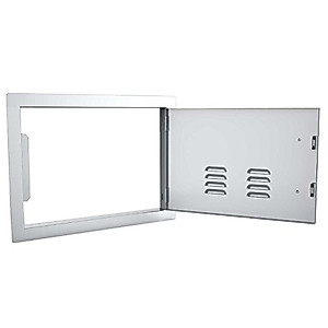 SUNSTONE A-DH1420 14-Inch by 20-Inch Horizontal Access Door with Vents