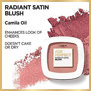 L’Oréal Paris Age Perfect Radiant Satin Blush with Camellia Oil, Peony