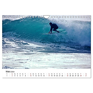 SURF PASSION 2024 Photos by Marion Koell (Wall Calendar 2024 DIN A4 Landscape), CALVENDO 12 Month Wall Calendar