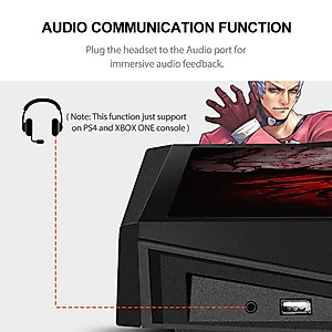 PXN Pro Arcade Fight Stick X9 Street Fighter Arcade Stick Game Fighting Joystick for PS4/PS3 /Xbox Series X/S/Xbox One/Switch/Window PC