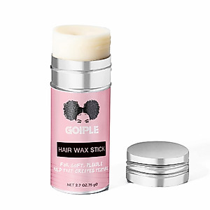 Wax Stick for Hair, Pomade Long-Lasting Wax, Smoothing & Slick Stick for Wigs, Styling Waxes for Fly Away & Edge Frizz Hair (2.7 oz)