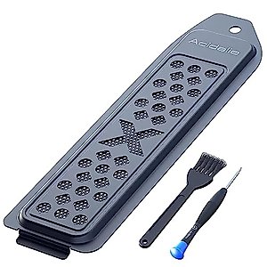 ACIDALIE Metal Cooling and Dust Proof Cover for Playstation 5 M.2 SSD Expansion Slot,Suitable for All PS5 M.2 NVMe SSD Heatsink,New Breathable Hole