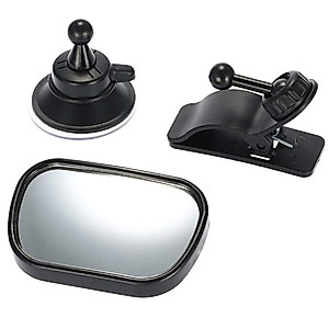 xinyijiayi Backseat Mirror Baby Mirror for Car Rear View Mirror Car Seat Mirror for Infant Toddler Shatterproof Safety Rear View Backseat Mirror 360 Degree Rotatable